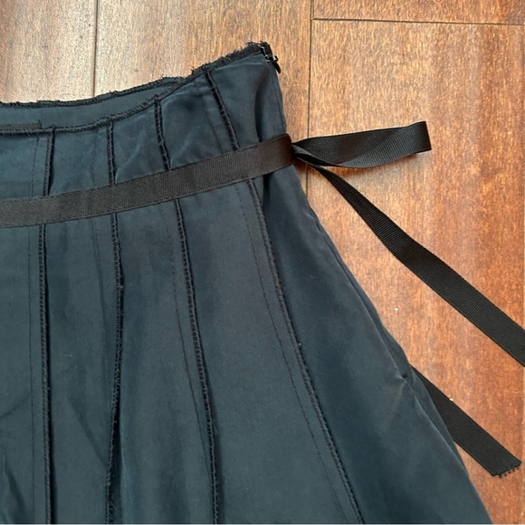 Mung Chi | Skirts | Mung Chi Wednesday Addams Goth Black Pleated Skirt ...